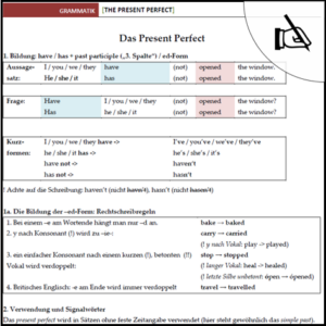 present perfect – Englischtipps